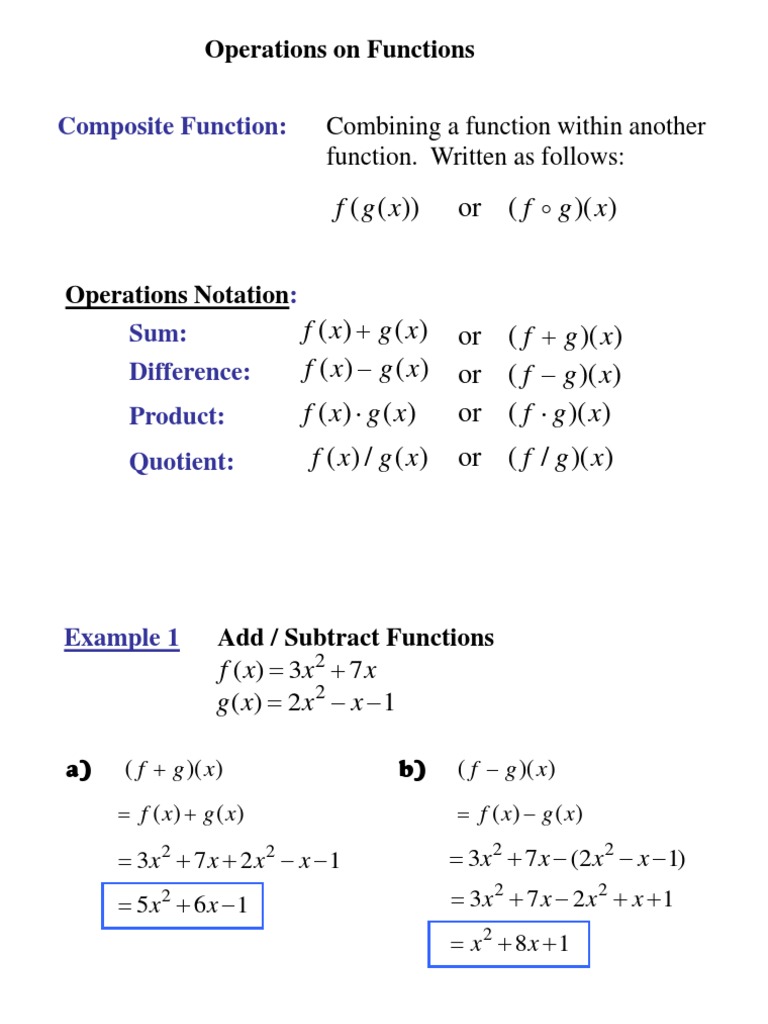 Composite and Inverse Fun | PDF | Function (Mathematics) | Analysis