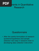Quantitative Chapters 4 and 5 | PDF | Statistics | Validity (Statistics)