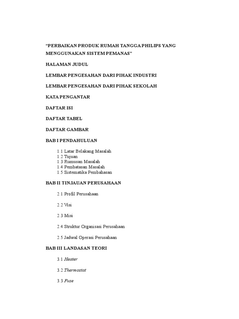 Contoh Outline | PDF