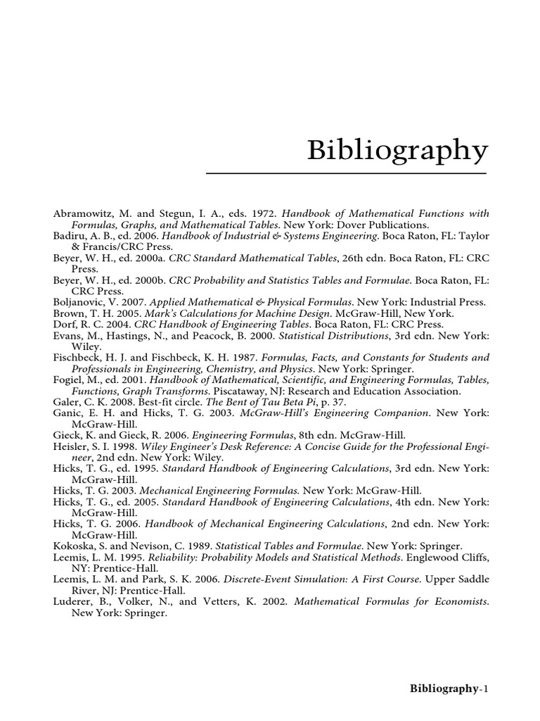 Bibliography | PDF | Engineering | Teaching Mathematics