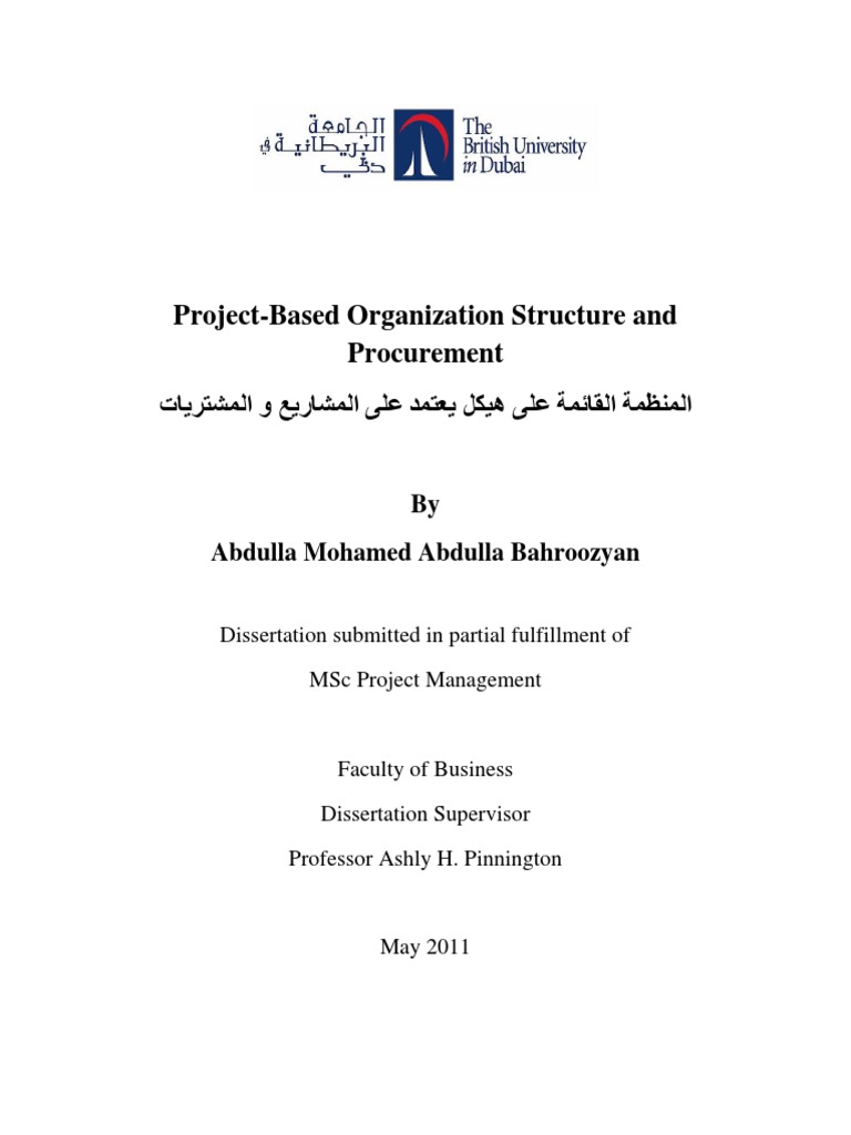 Procurement Project | PDF | Organizational Structure | Bureaucracy