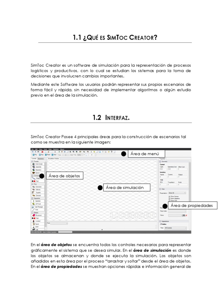 Manual Simtoc | PDF | Point and Click | Simulación