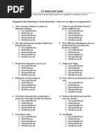 12-Item Grit Scale | PDF | Grit (Personality Trait) | Psychology