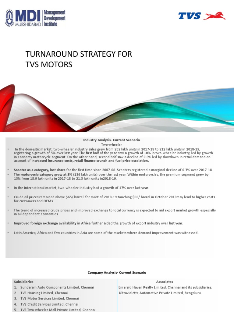 Organization Analysis of TVS Motors | PDF | Inventory | Economies