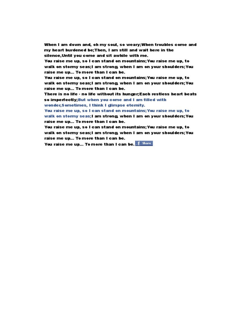 When I Am Down and | PDF