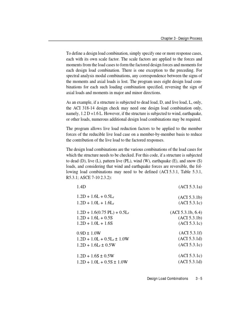 Chapter 3 - Design Process | PDF | Structural Load | Beam (Structure)