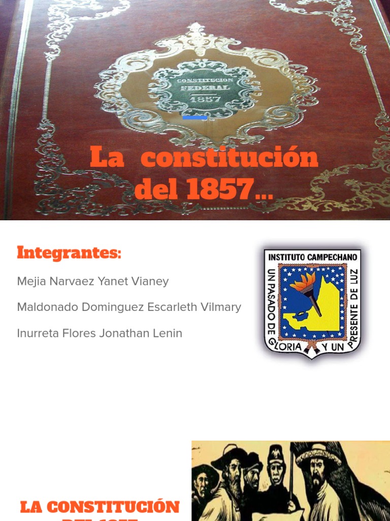 Constitución Mexicana de 1857: Claves y Consecuencias | PDF | Justicia ...