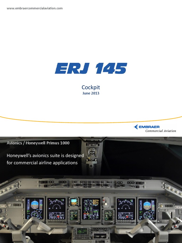E145 Cockpit PDF | PDF