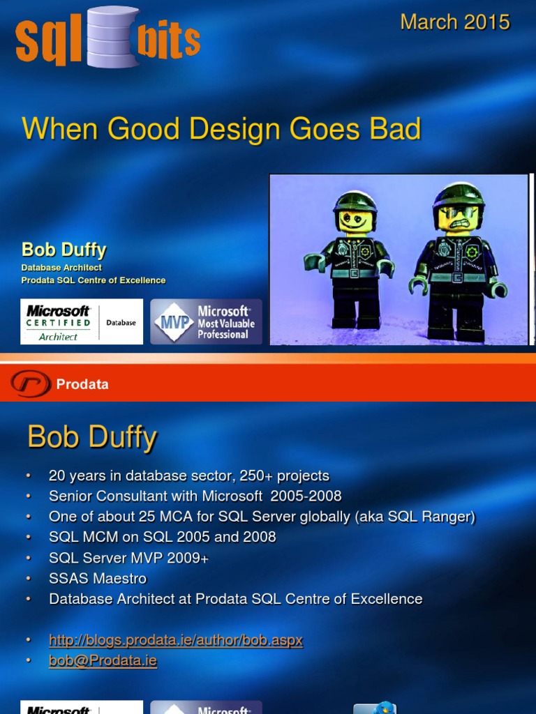 SQL Design Pitfalls and Best Practices | PDF | Database Index | Microsoft Sql Server