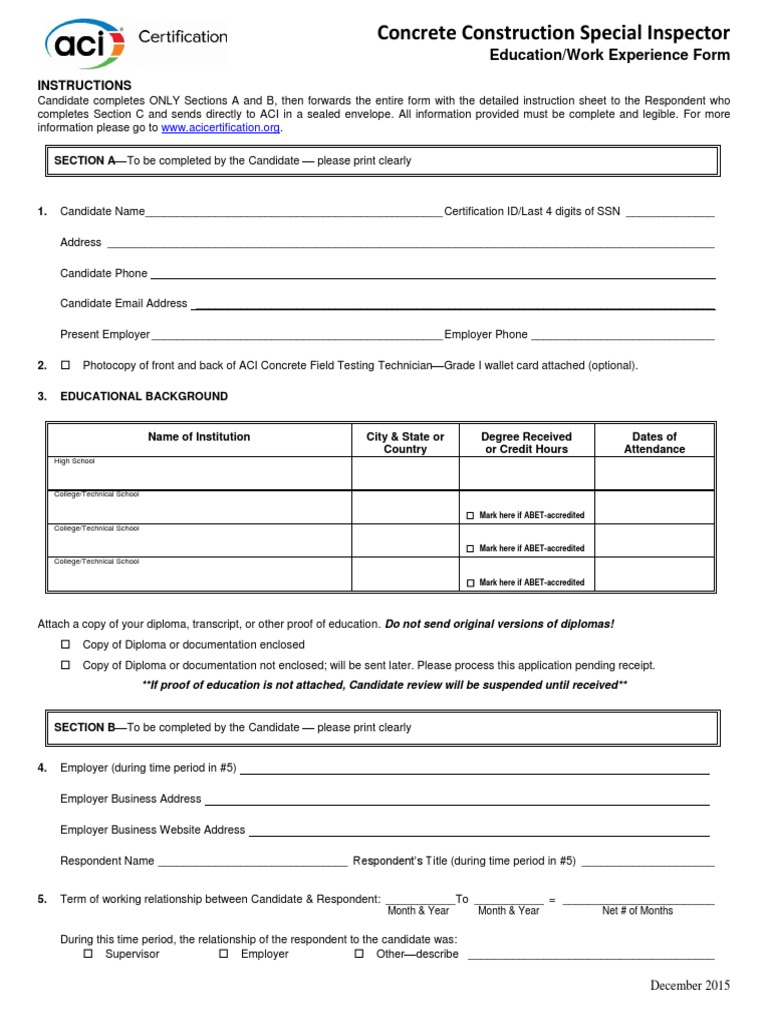 Ccsi We Form | PDF | Concrete | Test (Assessment)