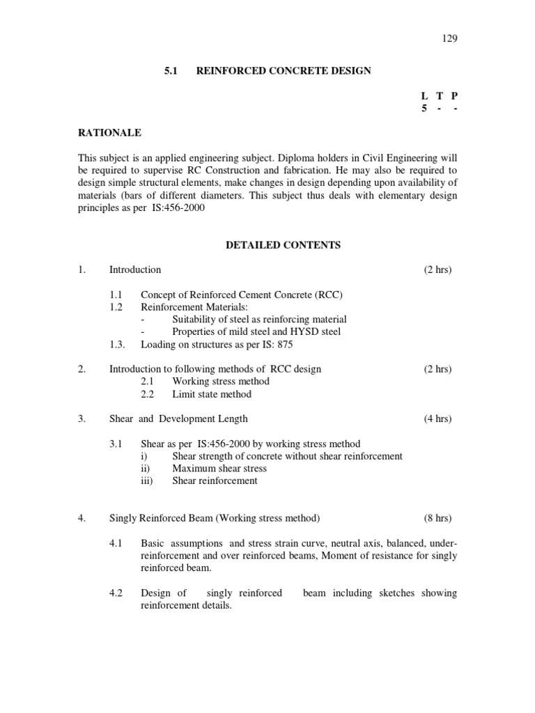 Civil 5 PDF | PDF | Track (Rail Transport) | Reinforced Concrete