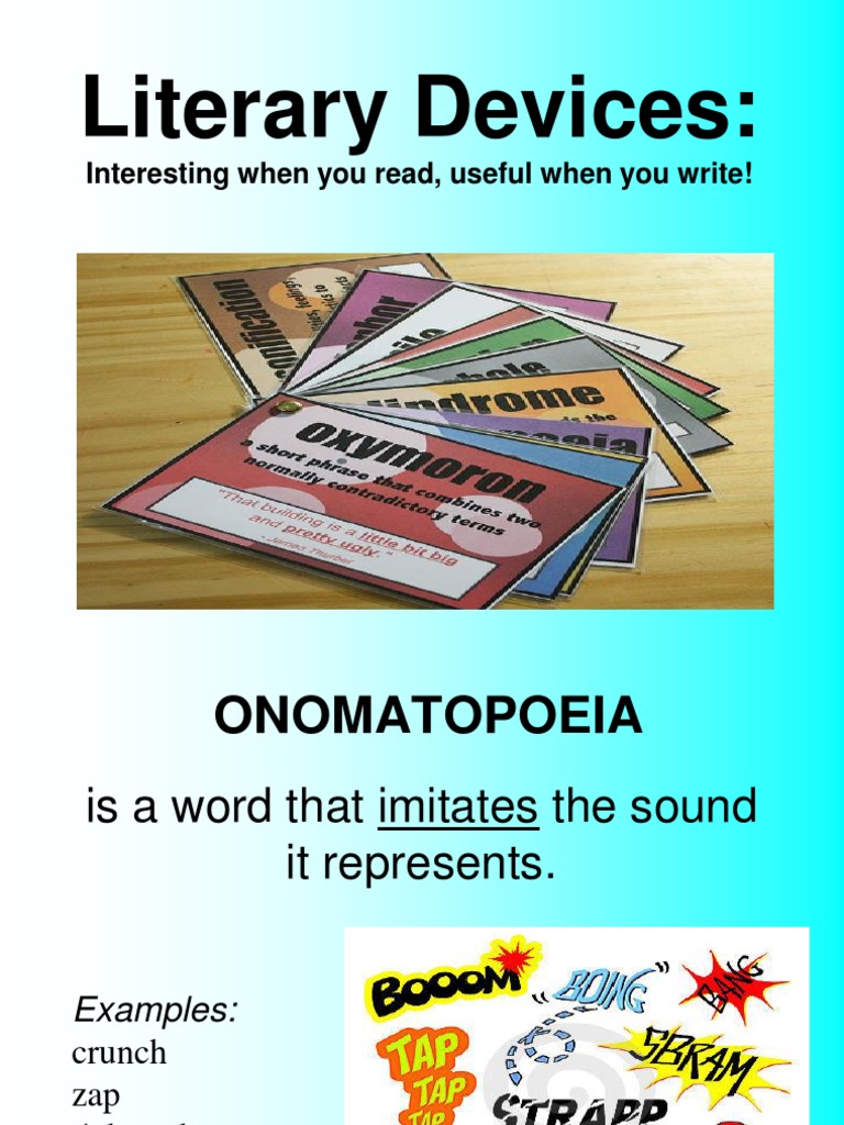 Literary Devices for Writers | PDF | Connotation