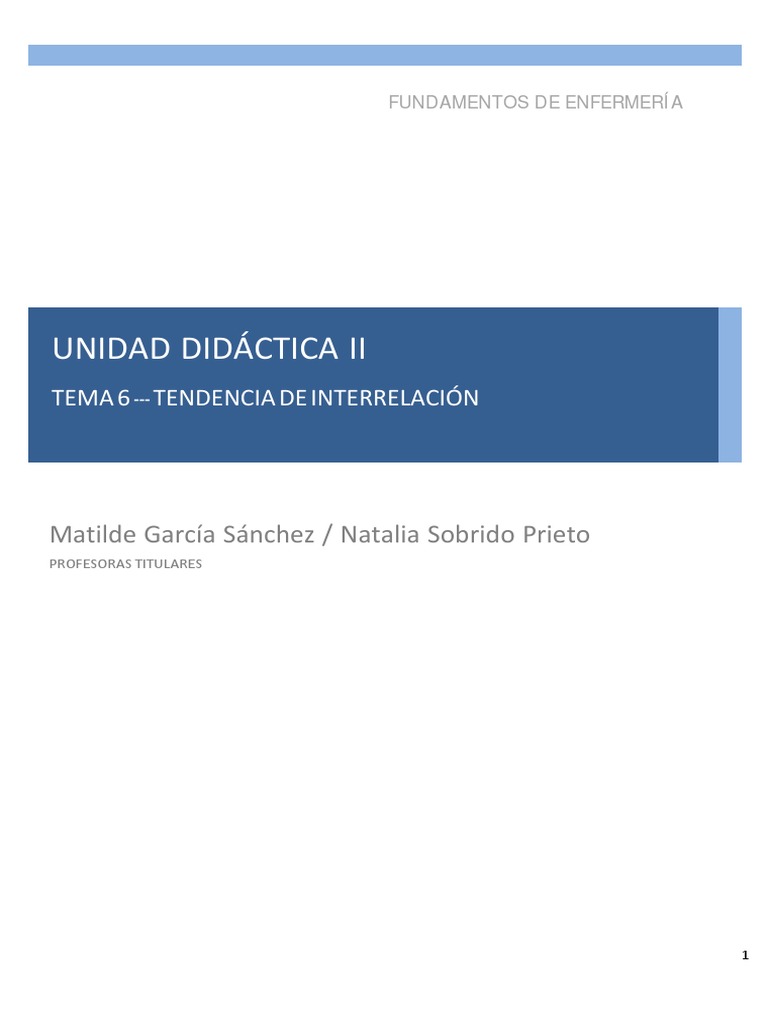 Modelos de Interrelación en Enfermería | PDF | Enfermería | Sociedad