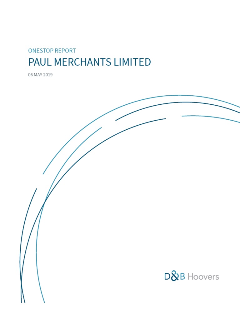 Paul Merchants Limited | PDF | Revenue | Stocks