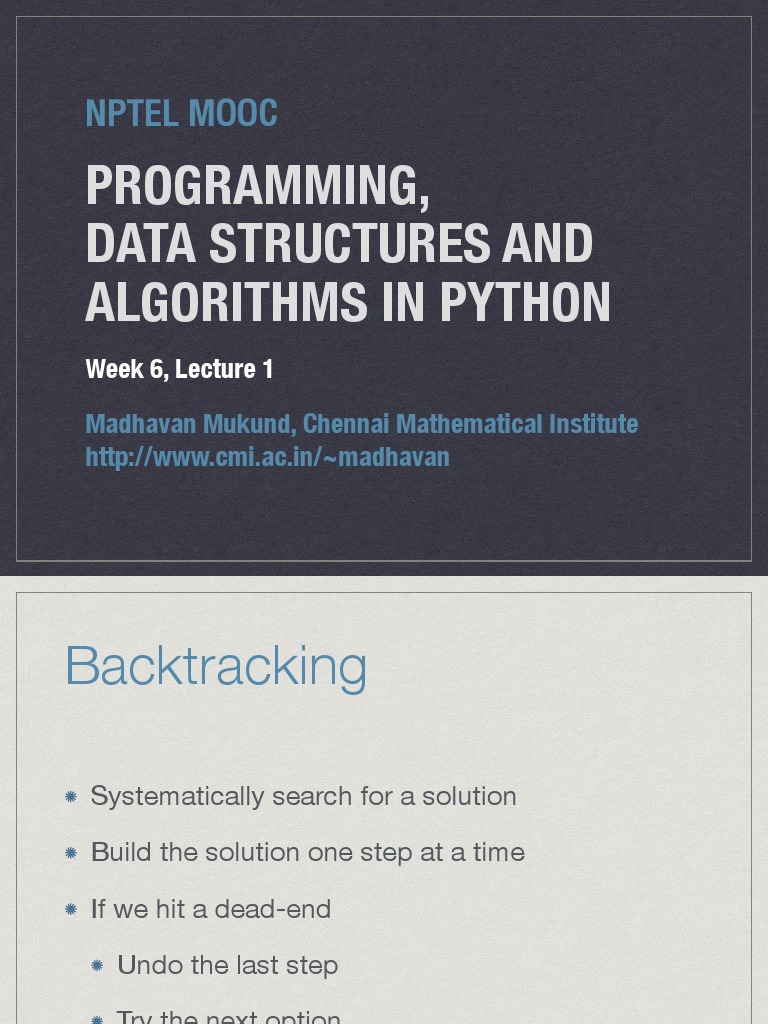 Backtracking N Queens | Download Free PDF | Discrete Mathematics | Theoretical Computer Science