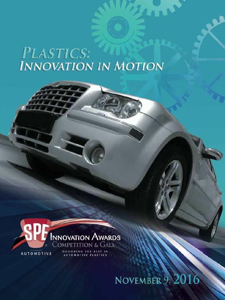 2016 SPE Auto Innovation Awards Highlights | PDF | Composite Material | Materials