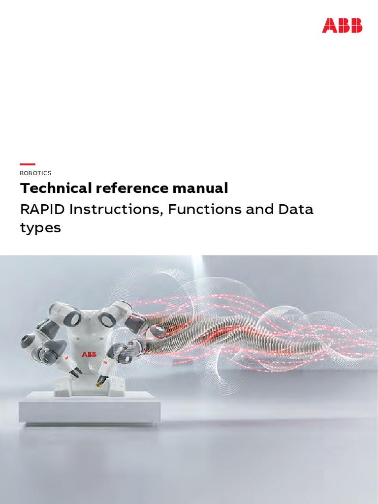 ABB Rapid Instructions PDF | PDF | Input/Output | Parameter (Computer ...