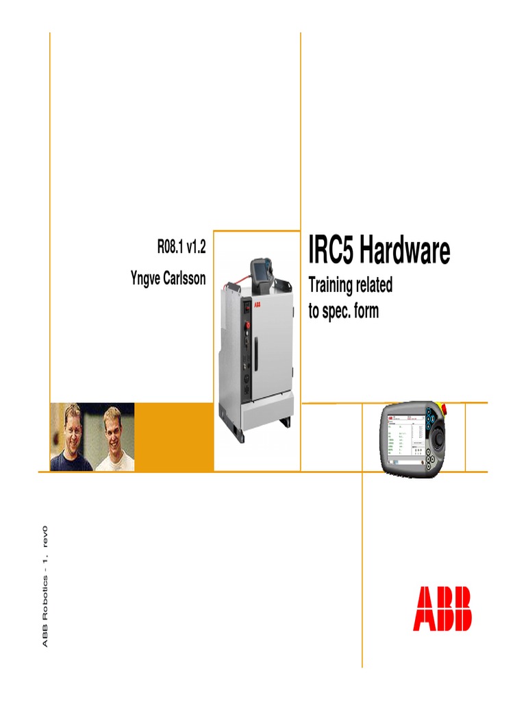 ABB ROBOT Training IRC5 Hardware PDF | PDF | Electrical Connector ...