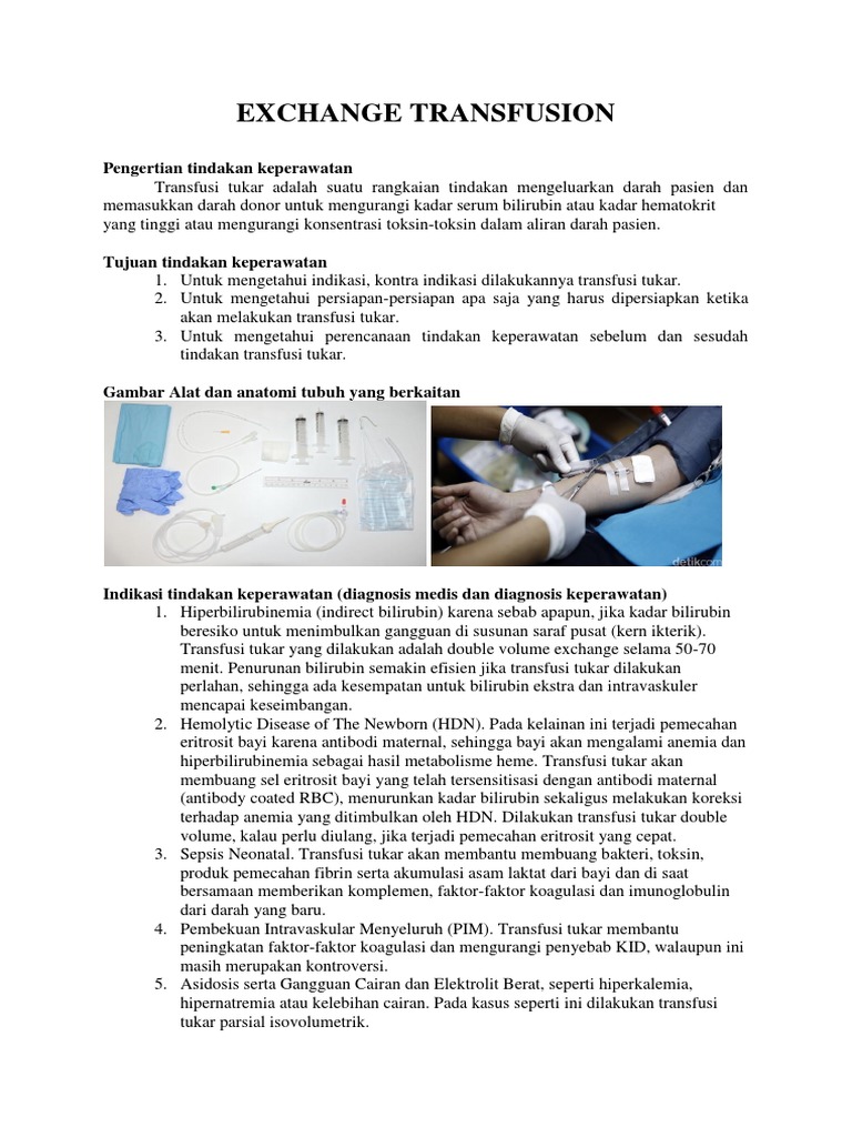 LP Exchange Transfusion | PDF