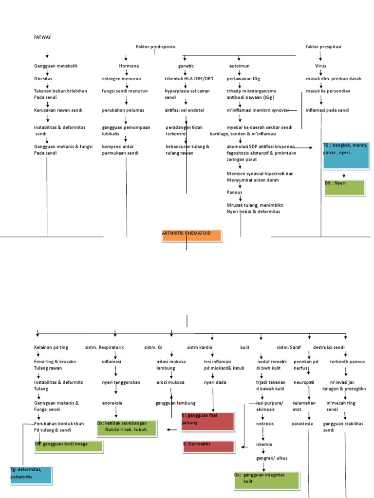 Pathway Arthritis Rheumatoid 2 | PDF