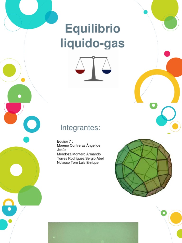 Equilibrio Liquido Gas-Fisicoquimica | PDF | Solubilidad | Gases
