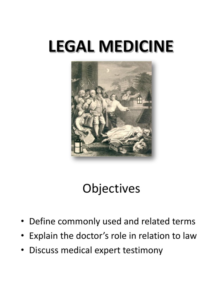 1-Legal Medicine - Expert Witness.2016 | PDF | Pathology | Forensic Science