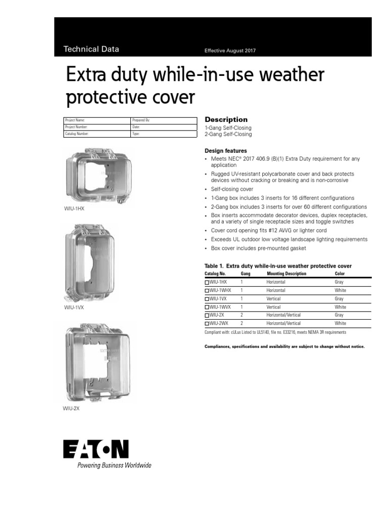 EATON | PDF | Manufactured Goods | Electrical Engineering