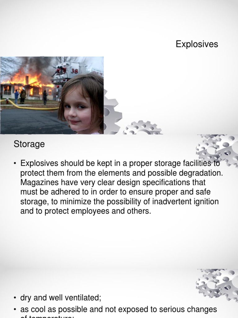 Safety Explosives Storage | PDF | Hazards | Prevention