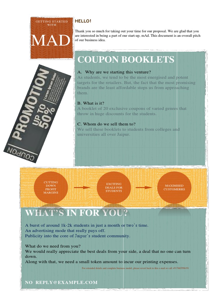 Mad Proposal | PDF | Business