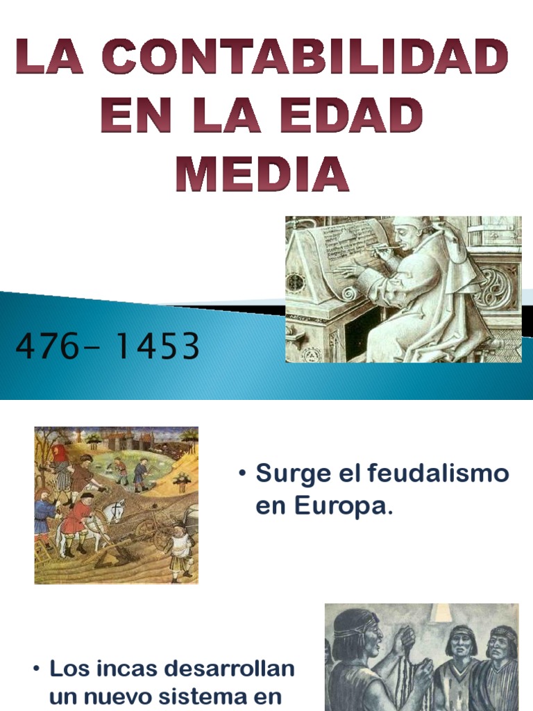 La Contabilidad en La Edad Media | PDF | Feudalismo | Contabilidad
