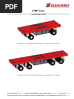 Goldhofer THP/SL Heavy-Duty Modules | PDF | Axle | Steering