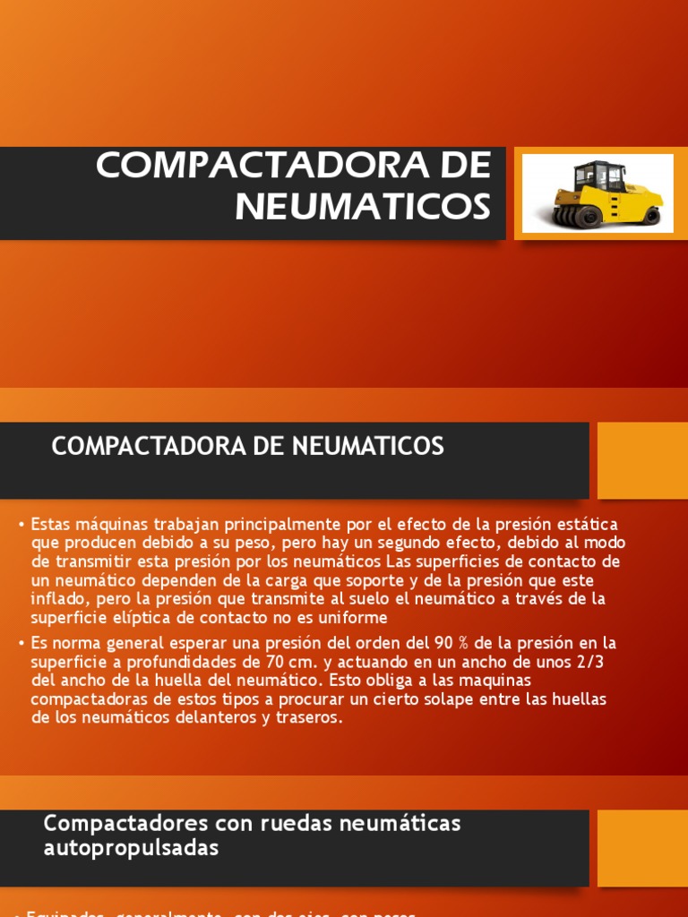 Compactadora de Neumáticos: Características y Uso | PDF | Neumático ...