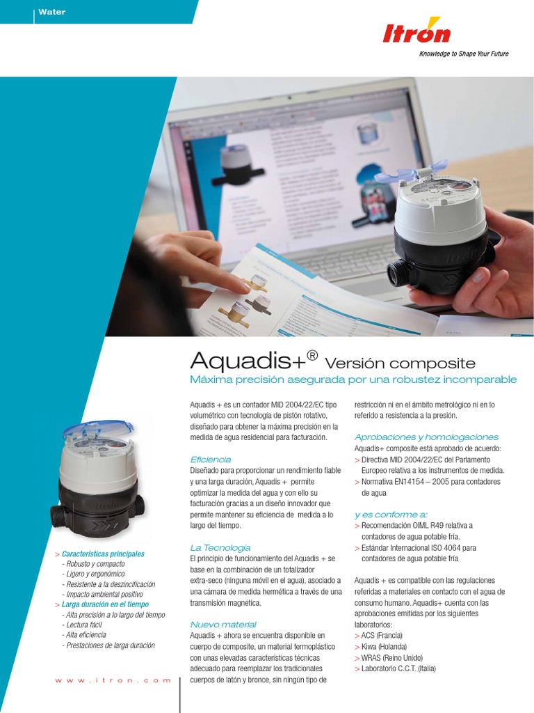 ficha tecnica aquadis plus | Agua | Tecnología