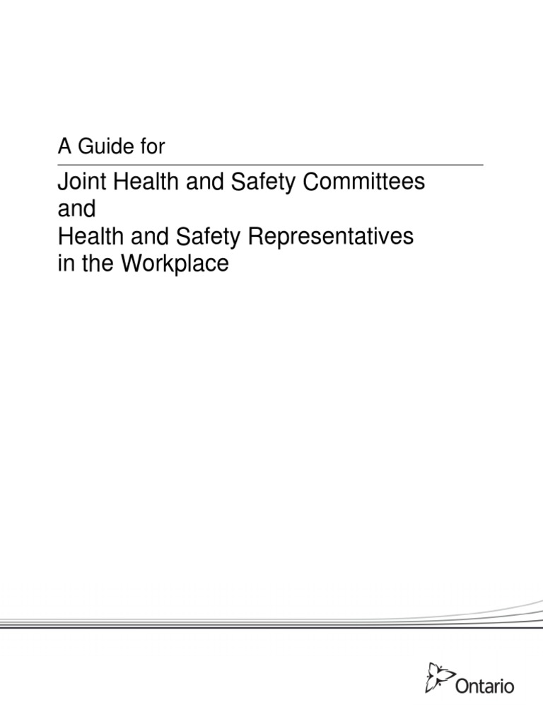 JHSC Guide | PDF | Occupational Safety And Health | Safety