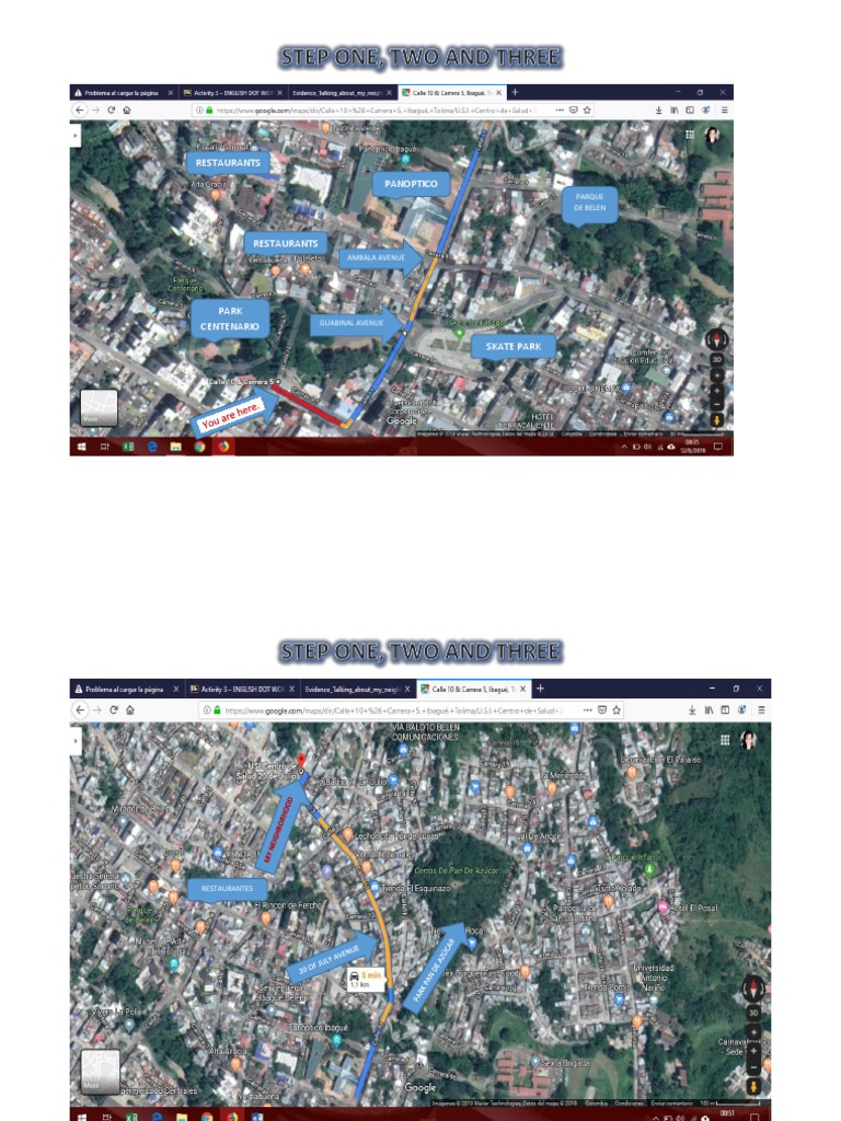 Evidencia Mapa 3 Ingles | PDF