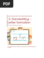 Lucida Handwriting Practice | PDF