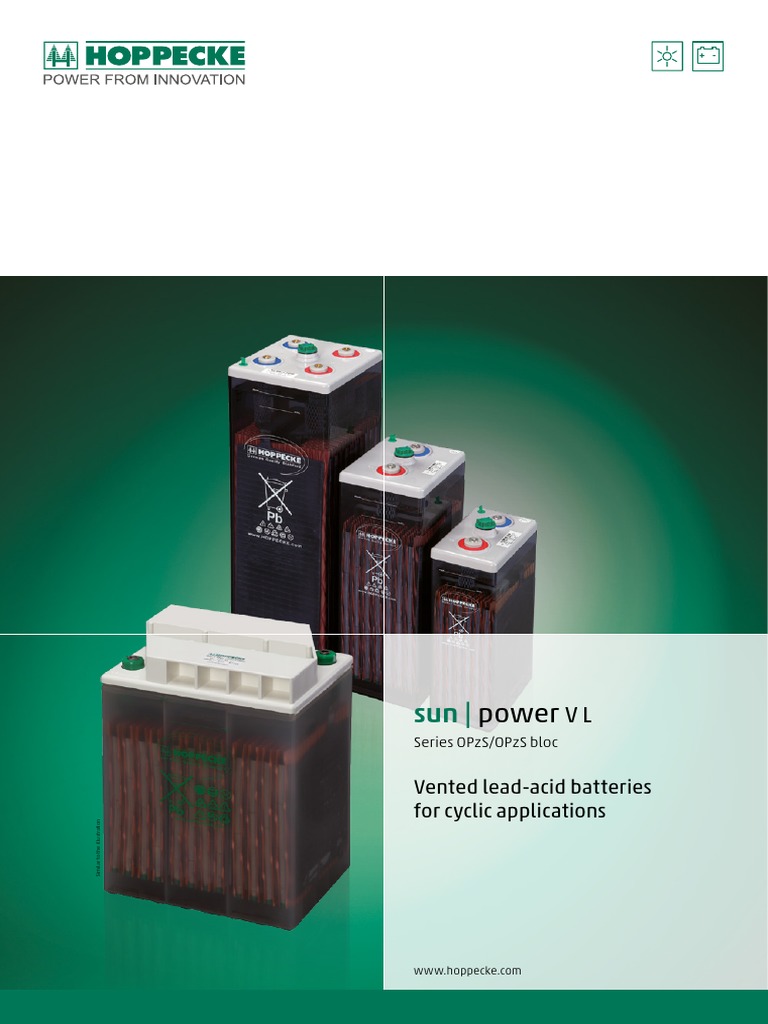 Sunn Power VL en | PDF | Energy Storage | Manufactured Goods