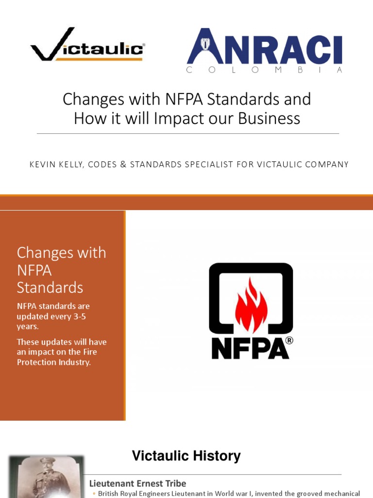 Changes With NFPA Standards and How It Will Impact Our Business | PDF ...