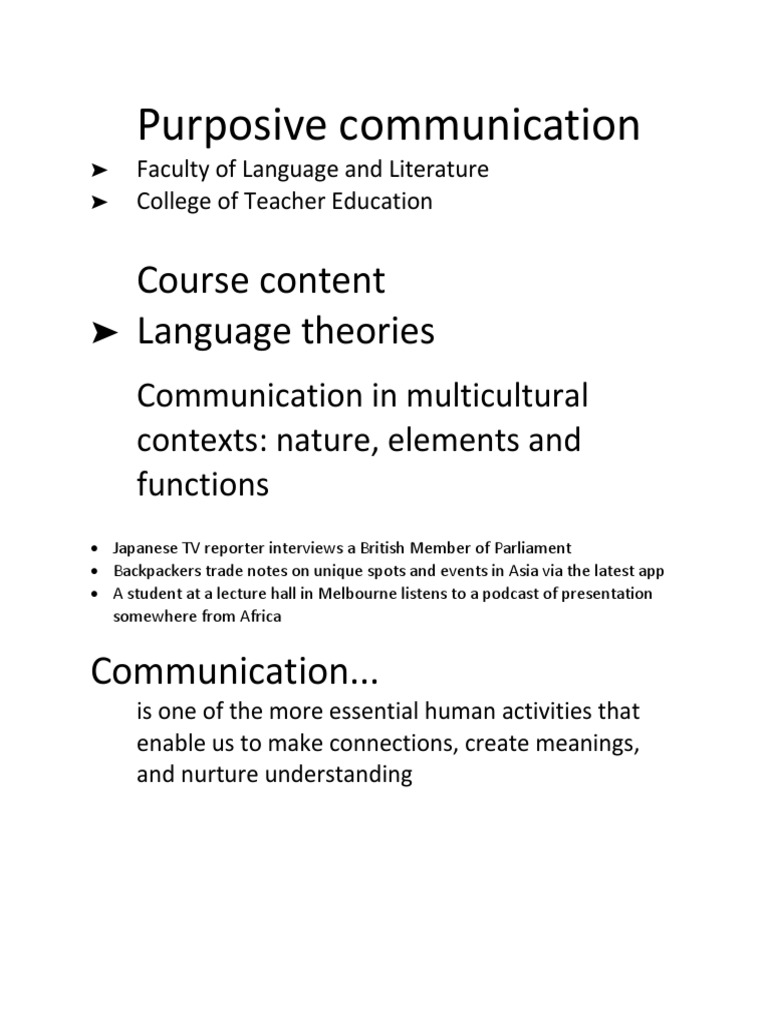 Understanding Multicultural Communication | PDF | Text Messaging ...
