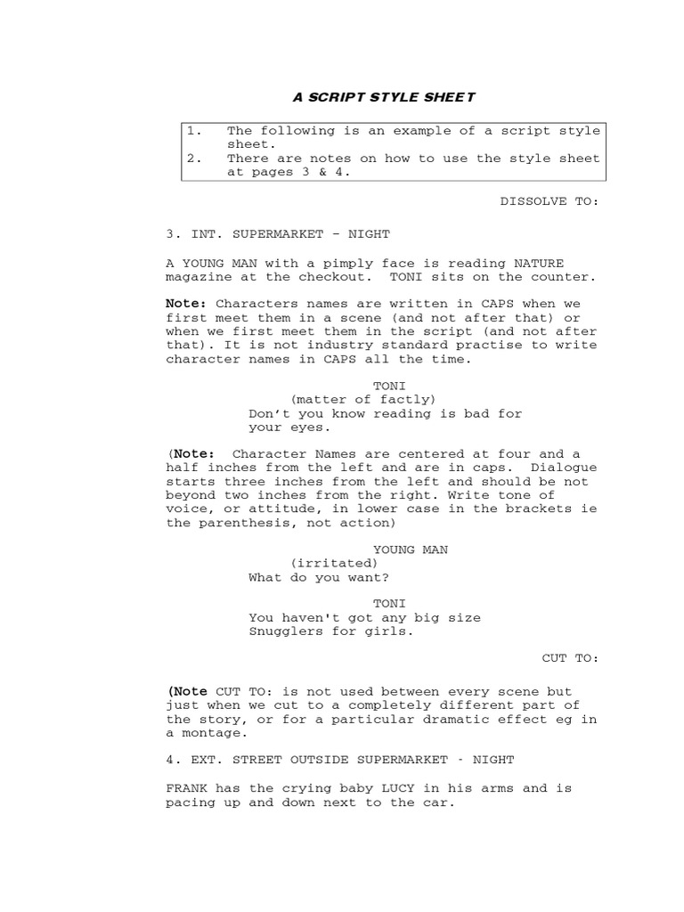 Communication Script Style Template | PDF | Bracket | Computing And ...