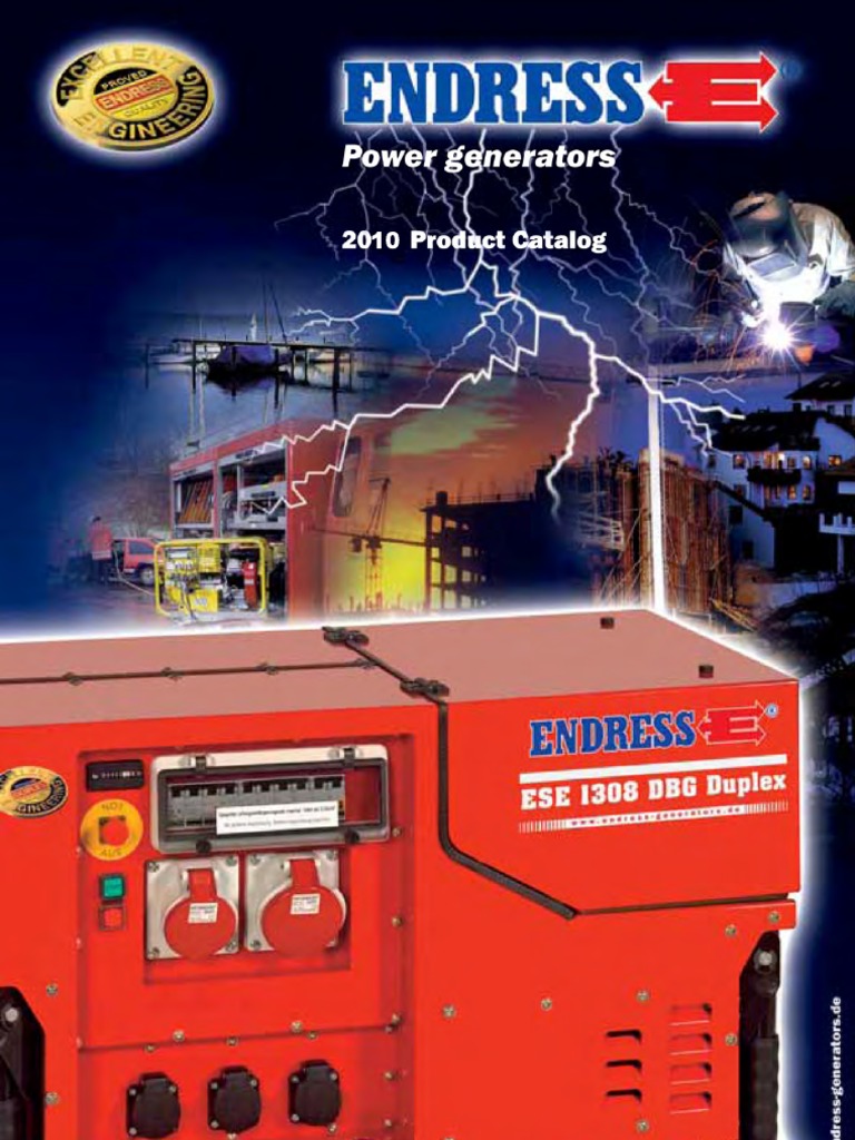 Endress Katalog | PDF | Engines | Electric Generator