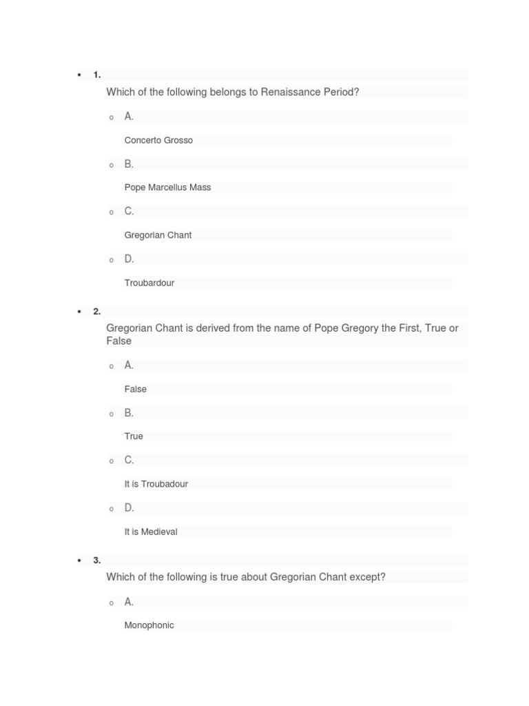 Music Through the Ages: An Exploration of Musical Periods, Genres ...