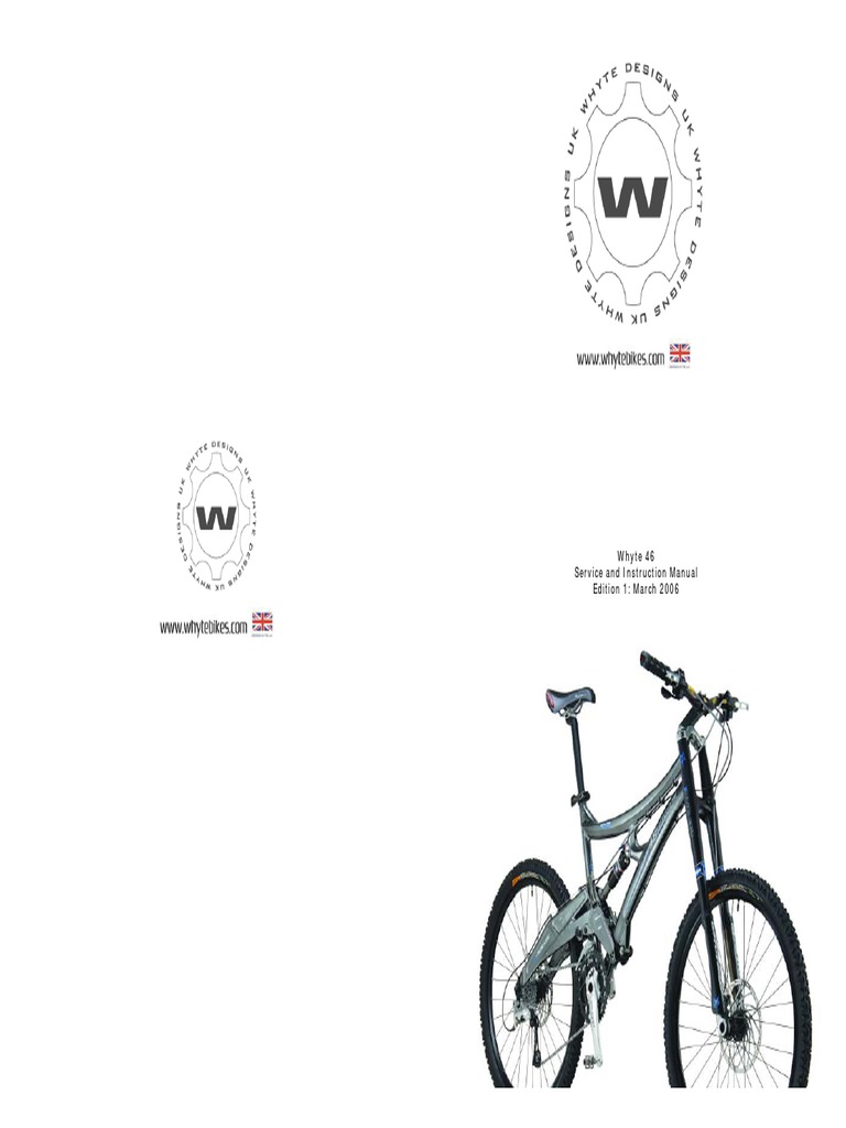 Whyte 46 Service and Instruction Manual | PDF | Bearing (Mechanical ...
