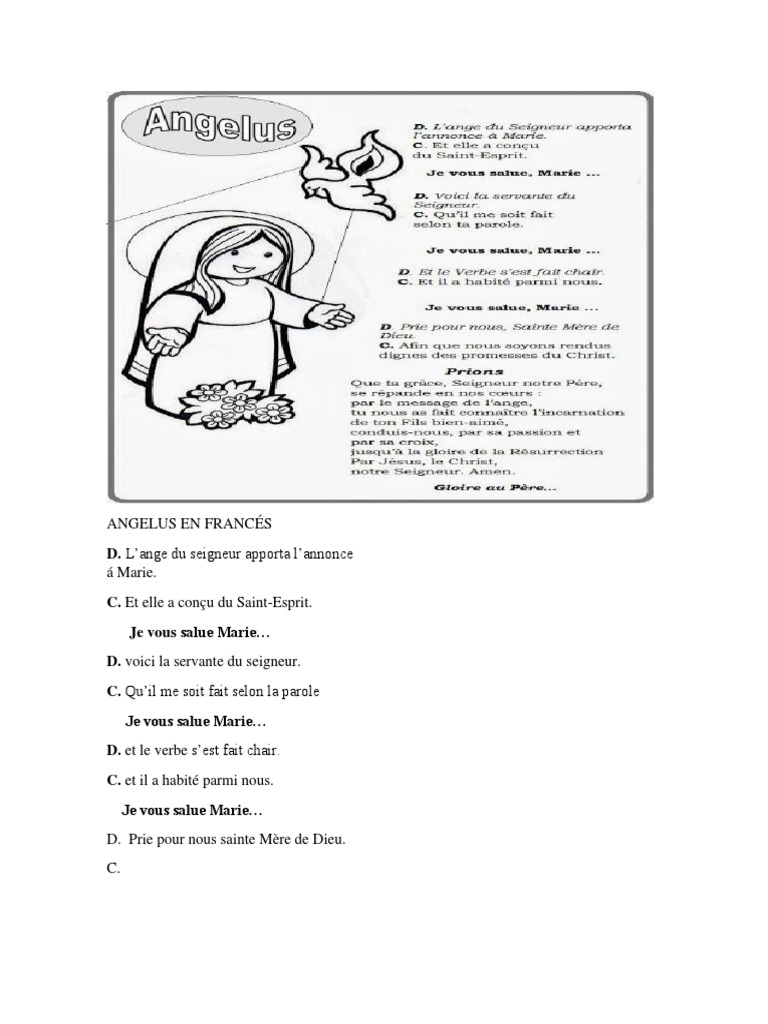 Angelus en Francés | PDF