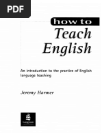 Essential Teacher Knowledge - Harmer | PDF