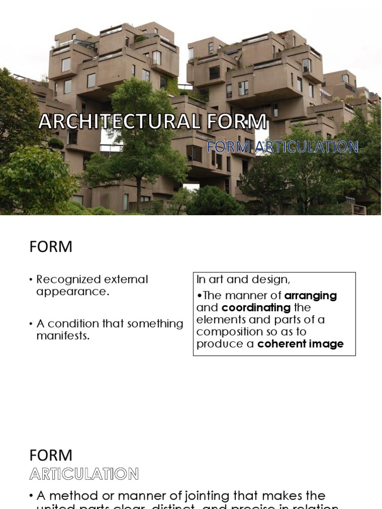 Architectural Forms | PDF | Shape | Circle