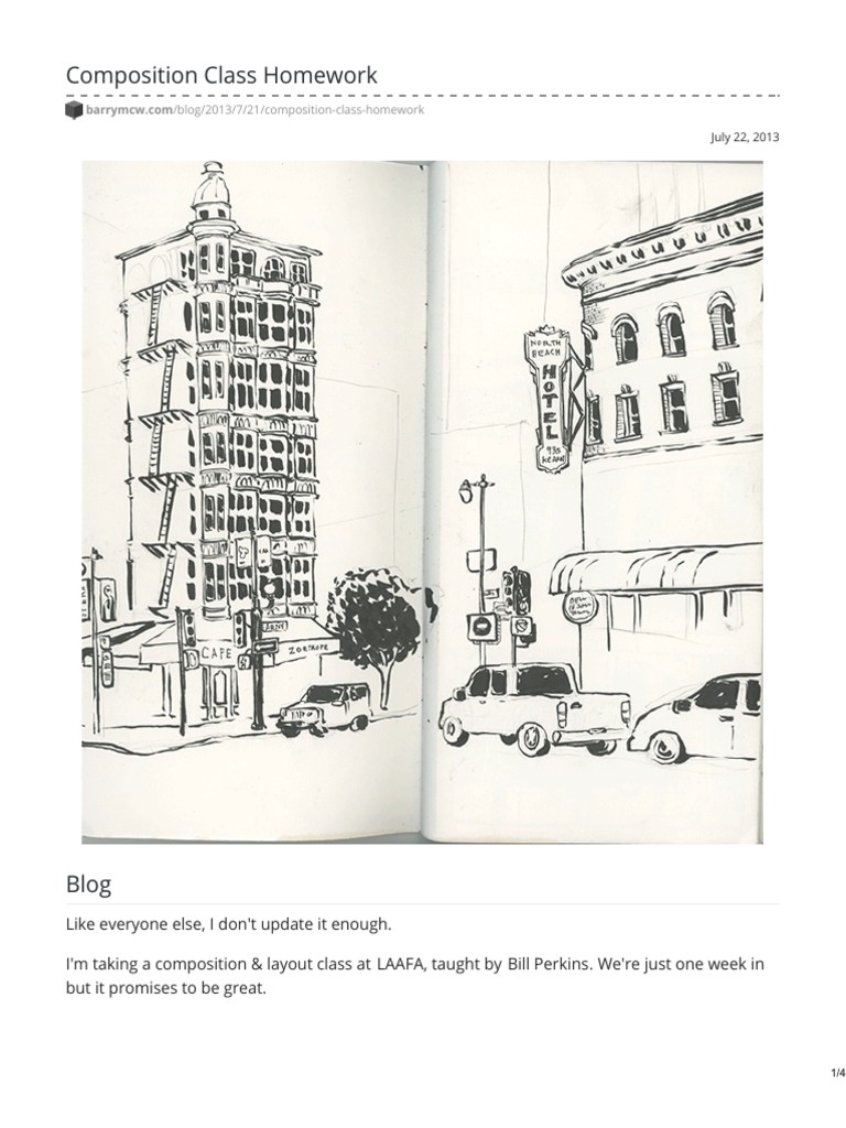 Composition Class Homework | PDF