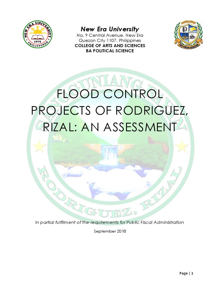 Infrastructure Projects of Rodriguez, Rizal: An Assessment | PDF | Nature