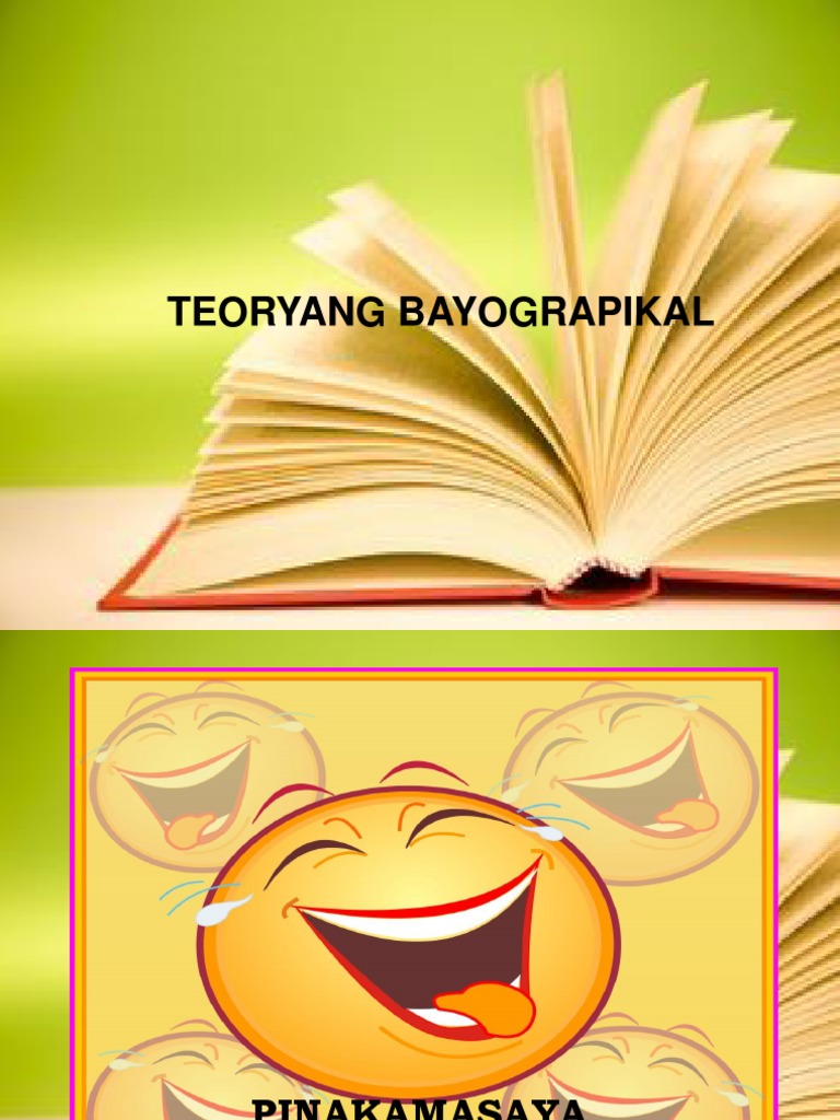 Teoryang Bayograpikal Final Updated | PDF