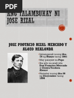 Edukasyon Ni Rizal | PDF